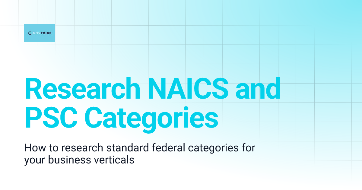 Research NAICS and PSC Categories | Unanet User Guide | User Guide