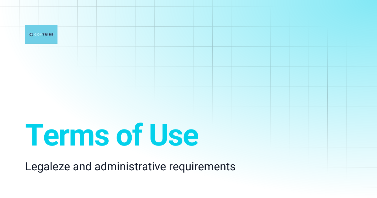 Terms of Use | User Guide