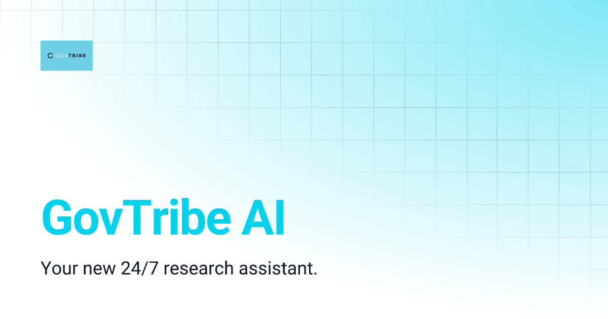 GovTribe AI | User Guide